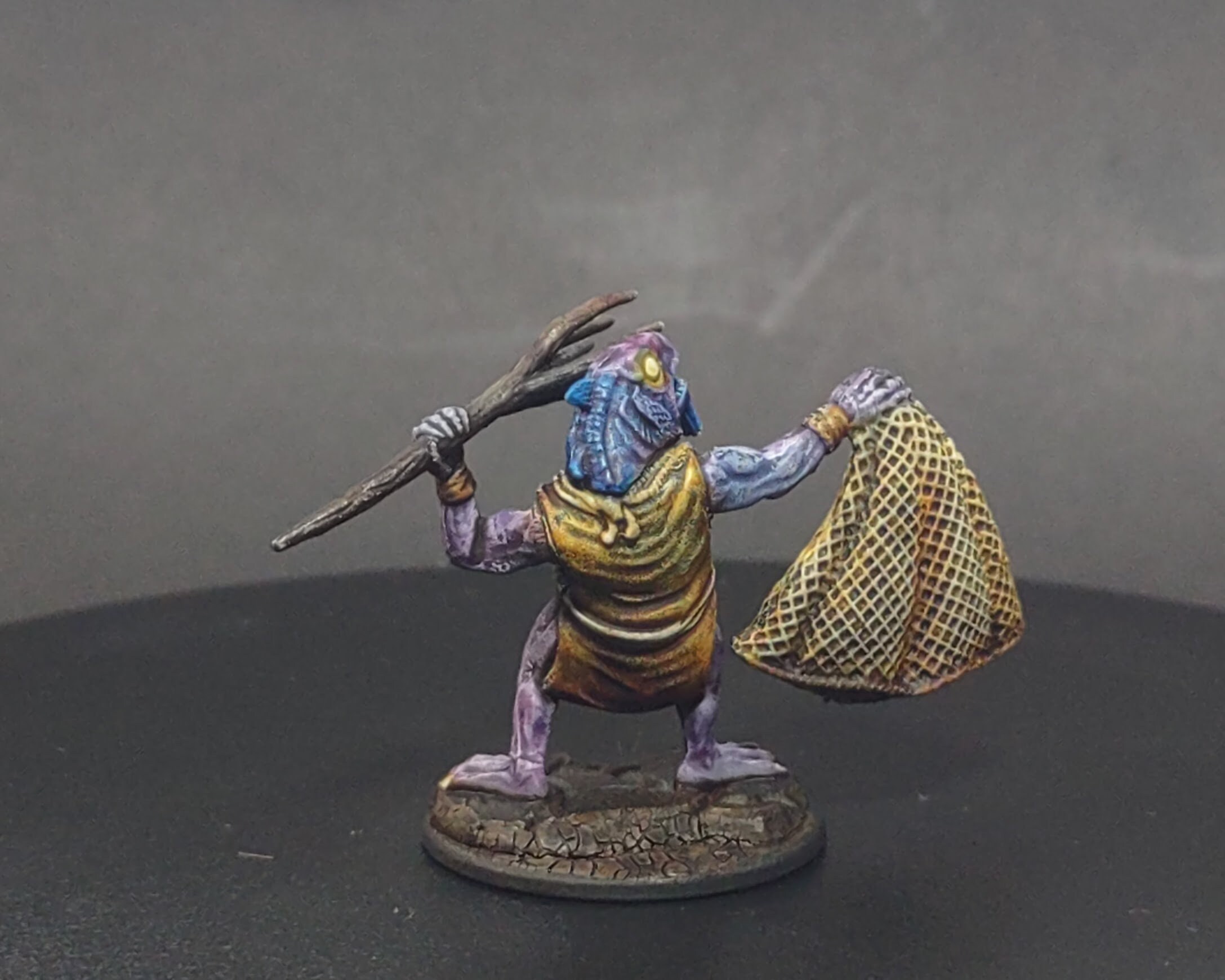 Painted Dnd Monsters Kua Toa and Kua Toa Whip - Etsy