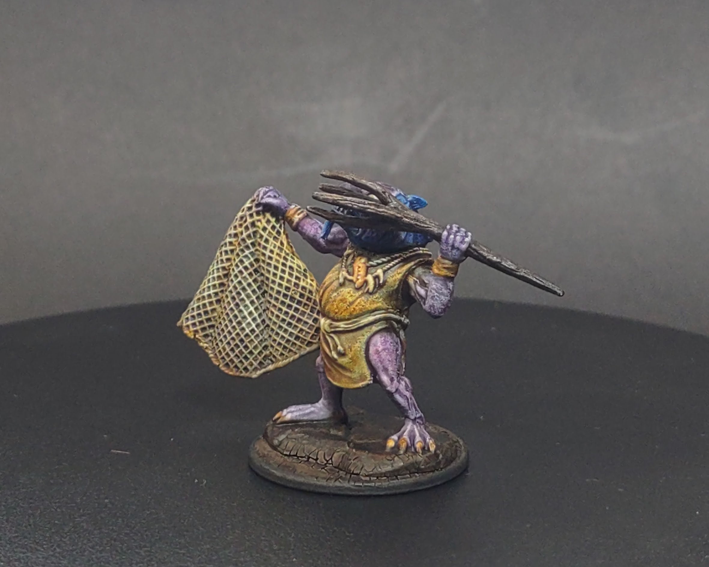 Painted Dnd Monsters Kua Toa and Kua Toa Whip - Etsy