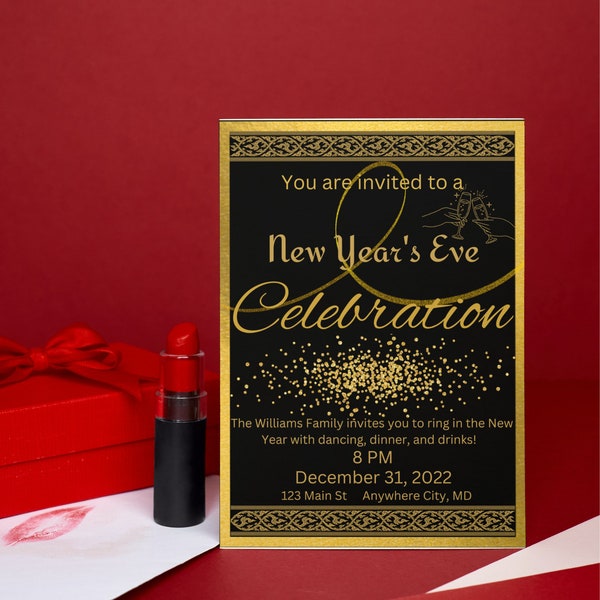 End of Year Celebration Invitation - Etsy