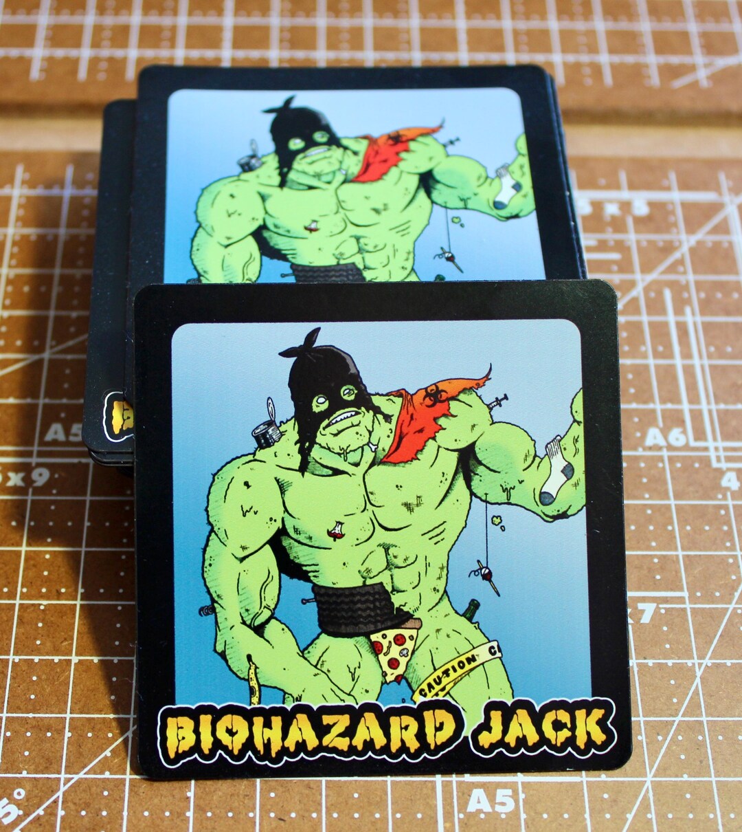 Biohazard Jack - Fridge Magnet - Etsy
