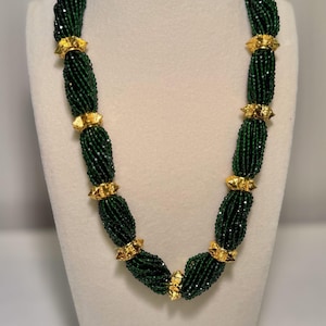 Nepali Crystal Bead Necklace (pote) - Naugedi (9) Star Ring Design - Etsy