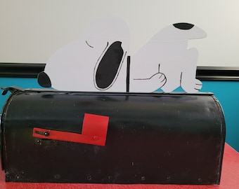 Buck & Deer Mailbox Topper - Etsy