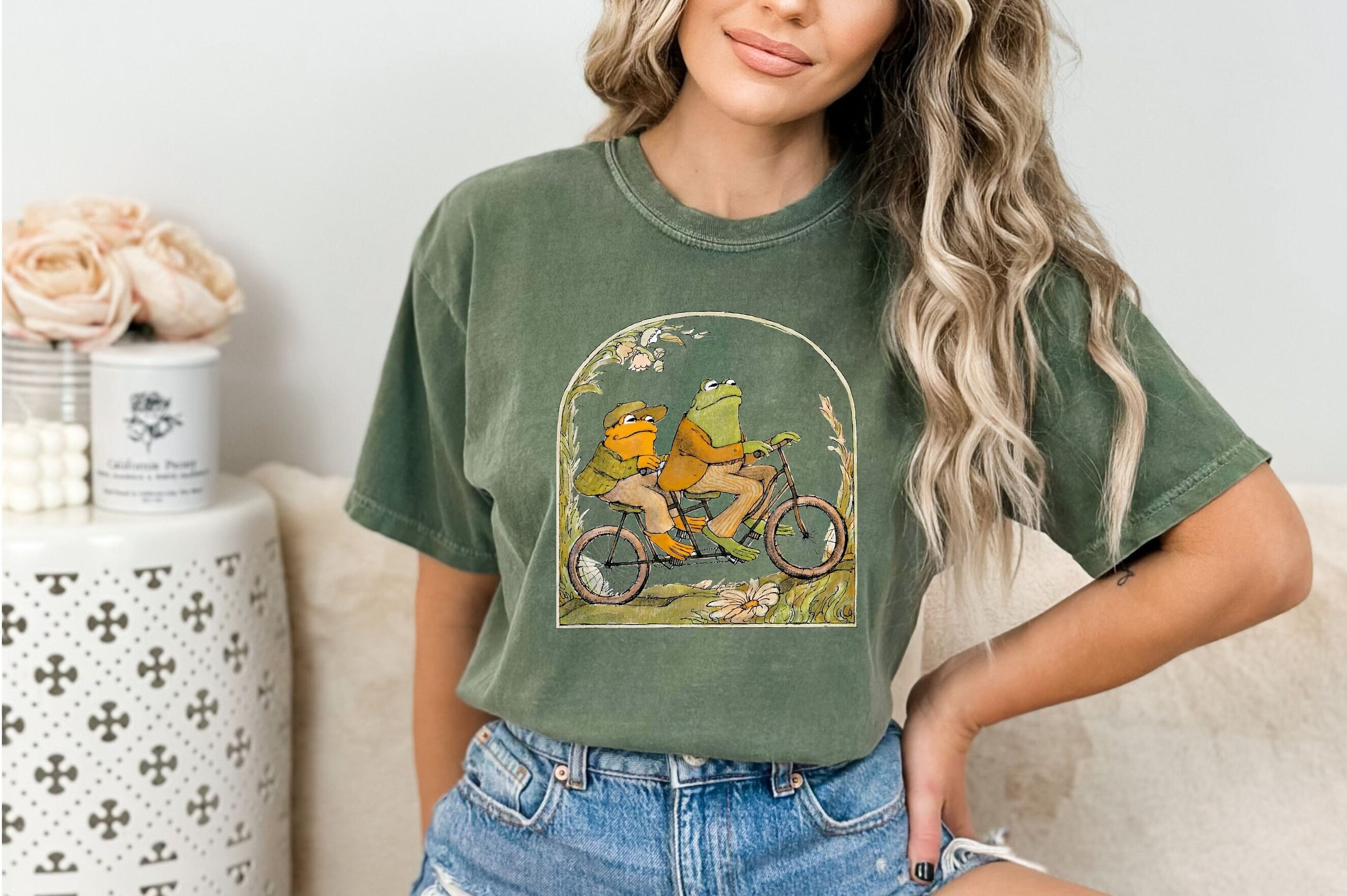Frog and Toad Shirt Comfort Colors Shirt Vintage Frog and - Etsy