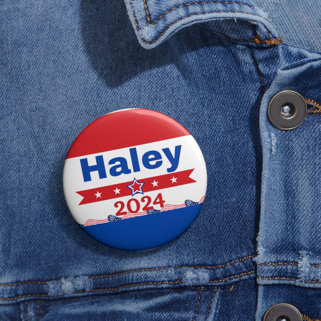 Haley 2024 Pin, Republican Party, Presidential Debate, 2024 President ...