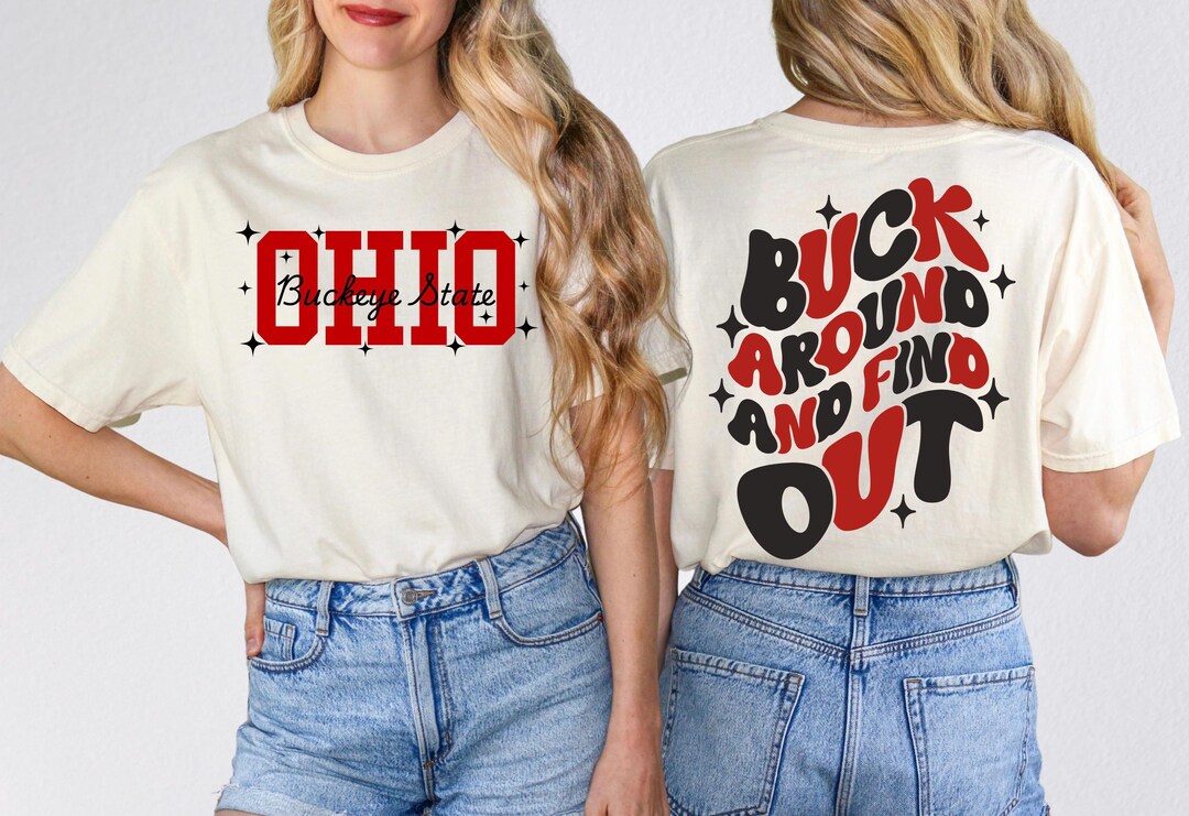 Ohio State Football Shirt, Buckeye Shirt, Football Season, College ...