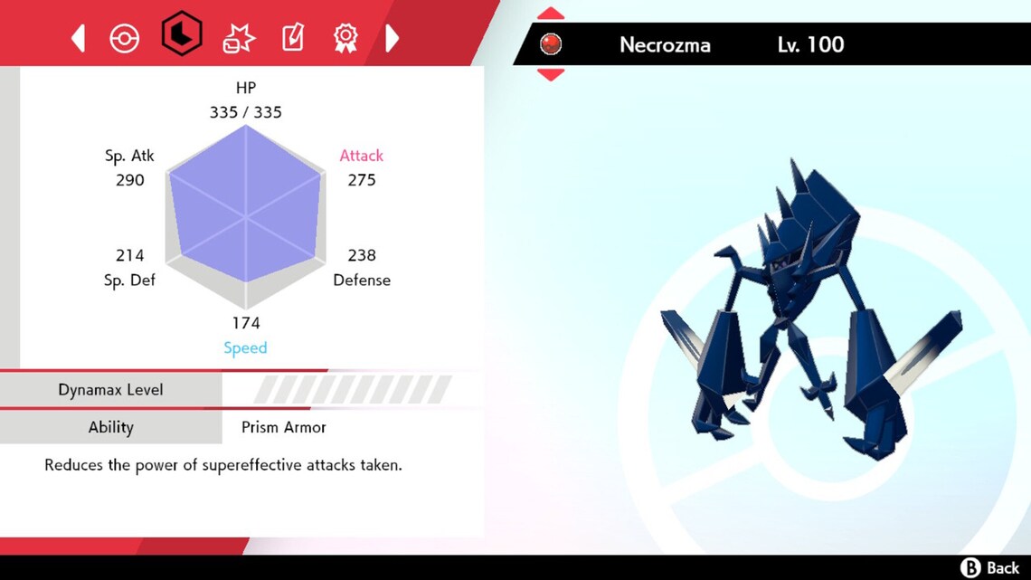 Shiny Necrozma Event Secret Shiny Necrozma Pokemon Sword & Shield 6 IVS ...