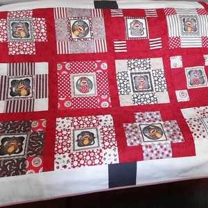 Adorable Sock Monkey Quilt - Etsy