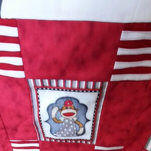 Adorable Sock Monkey Quilt - Etsy