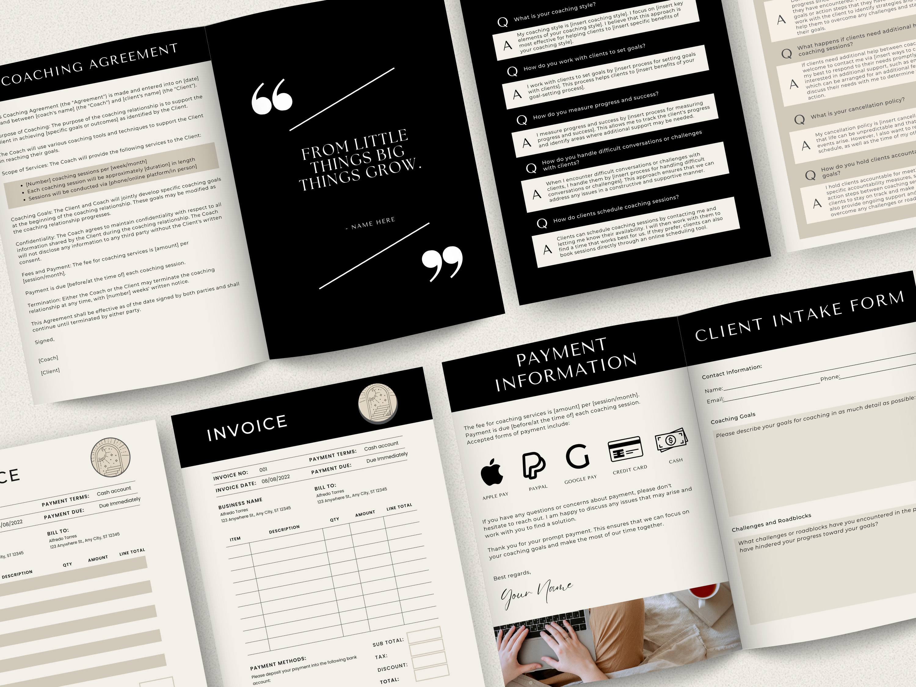 Client Welcome Packet Template Virtual Assistant Welcome Etsy