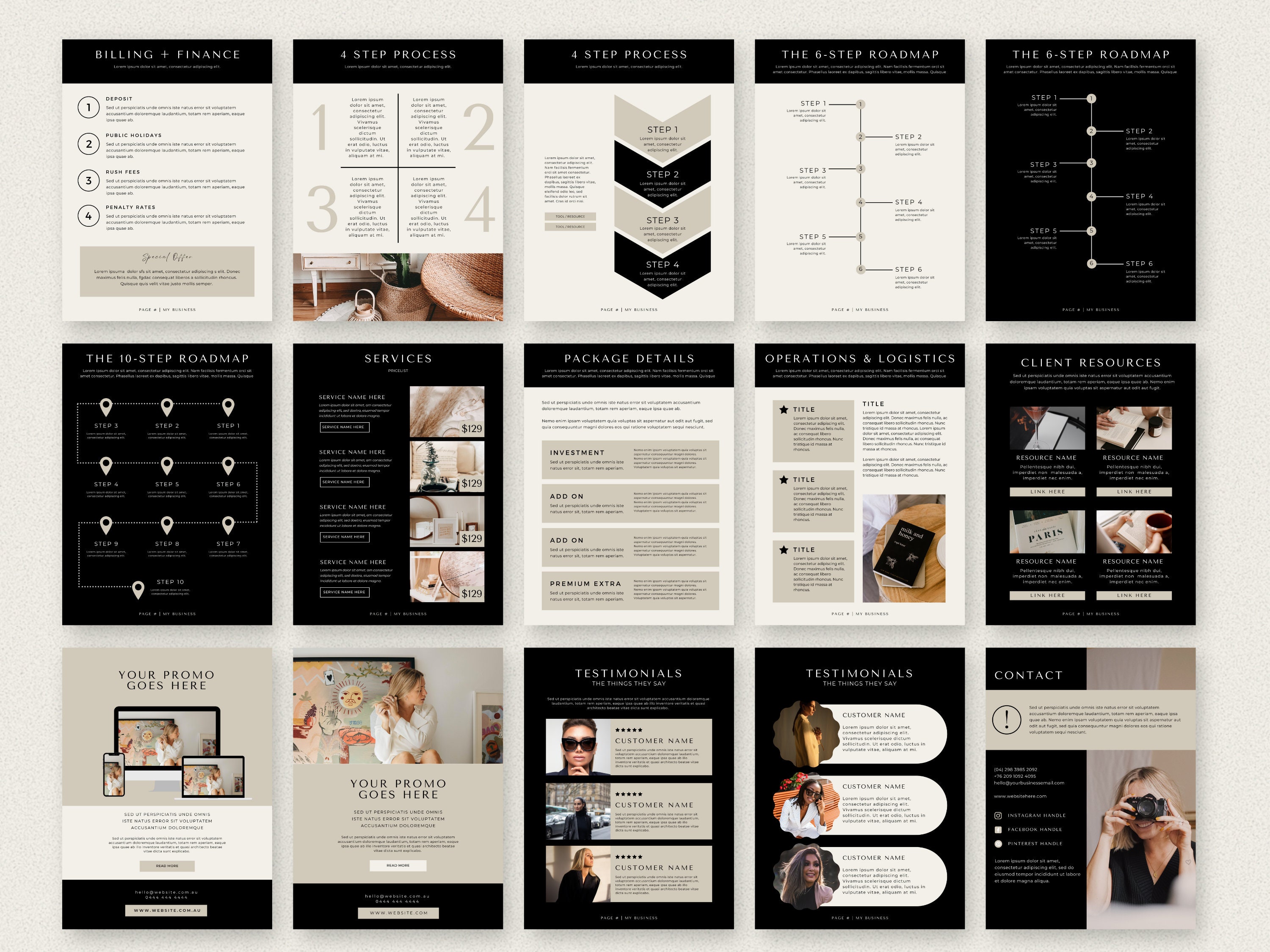 Client Welcome Packet Template Virtual Assistant Welcome Etsy