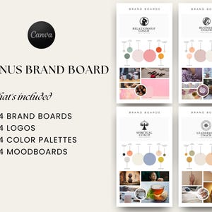 Branding Board Template, DIY Branding Kit, Business Branding Kit, DIY ...