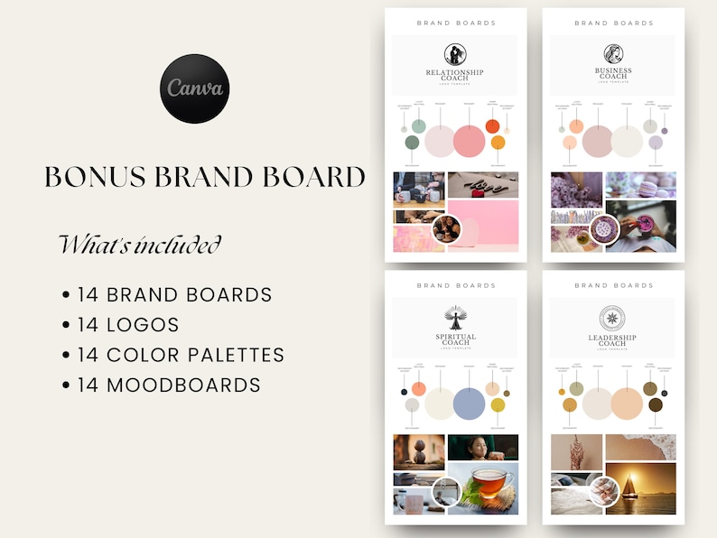 Branding Board Template, DIY Branding Kit, Business Branding Kit, DIY ...