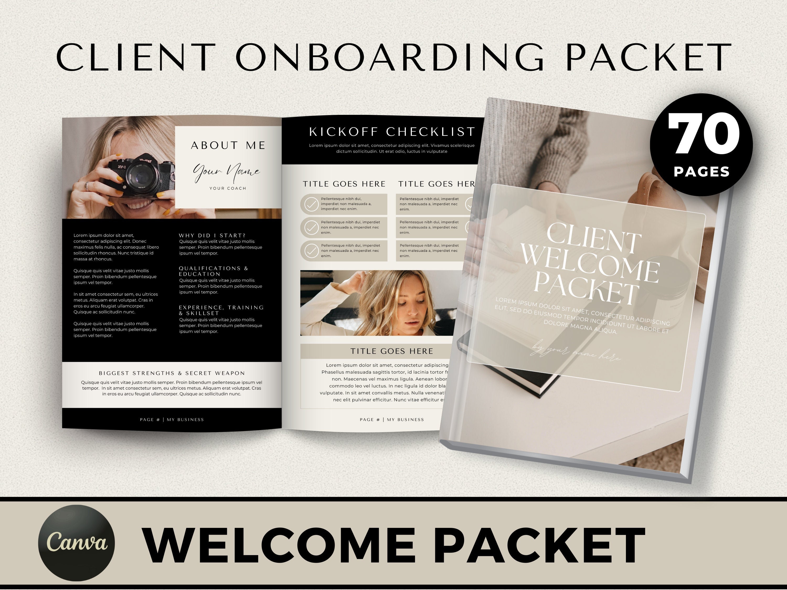 Client Welcome Packet Template Virtual Assistant Welcome - Etsy