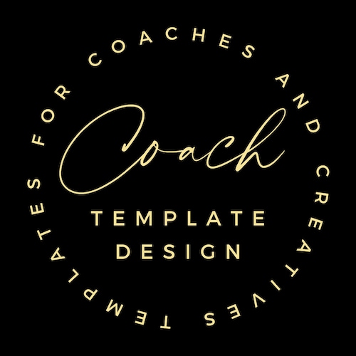 CoachTemplateDesign - Etsy