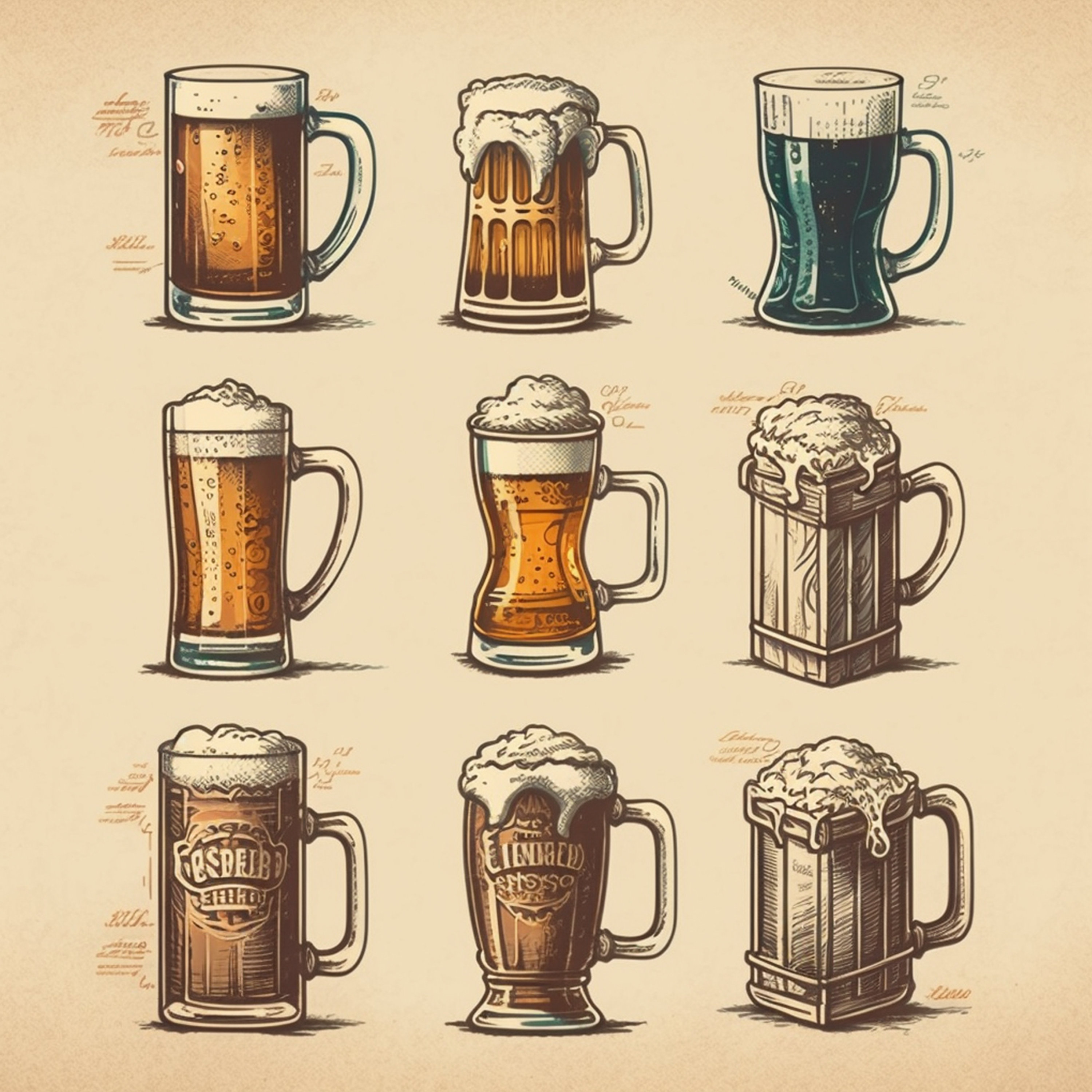 Beer SVG & PNG Instant Download for Digital Art and Vector Work - Etsy