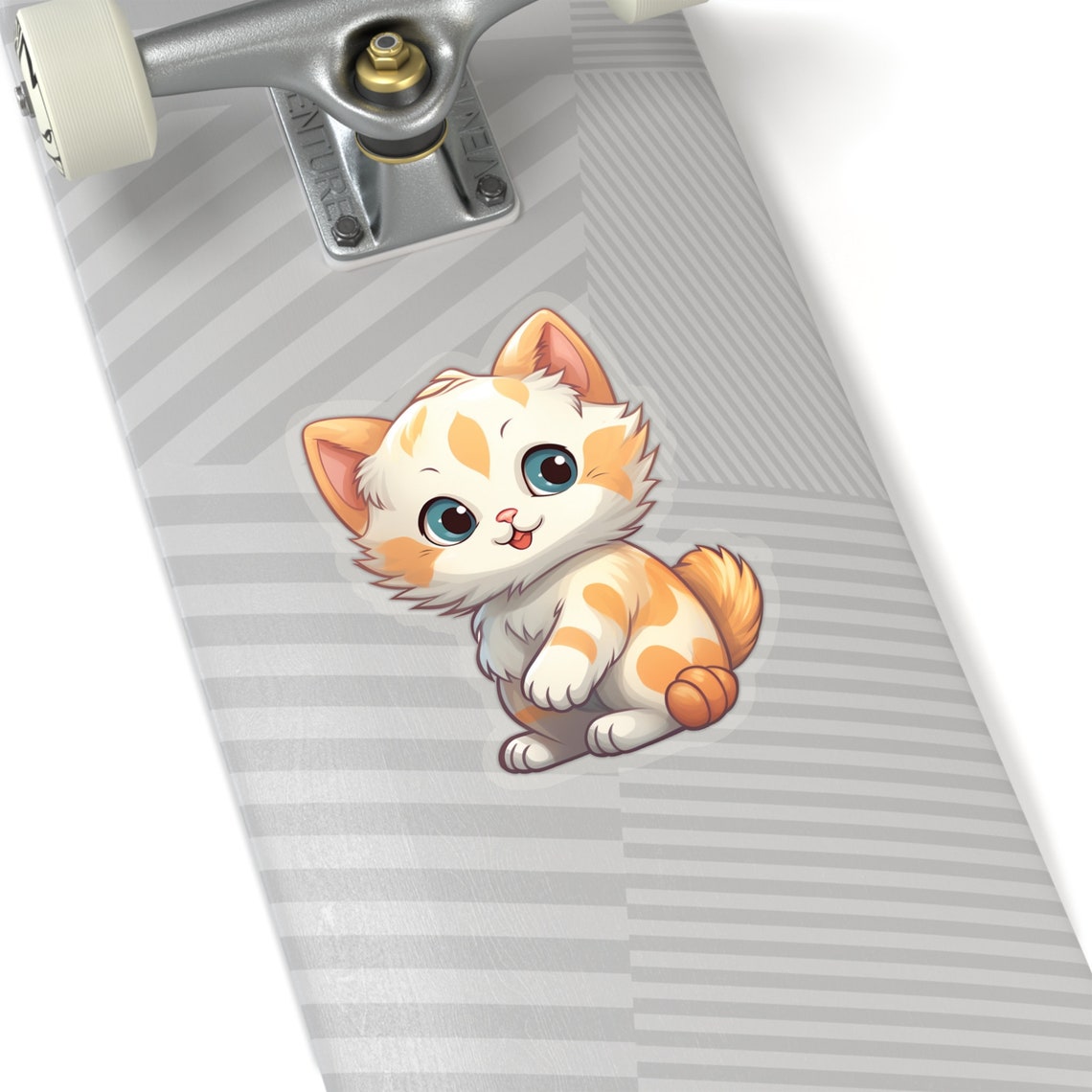 Playful Cat Sticker Variant 05 - Etsy