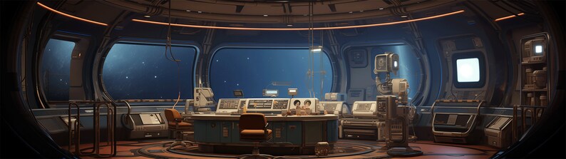 Space Station Desktop Background QHD and 4K in 16x9 & 32x9 ASPECT ...