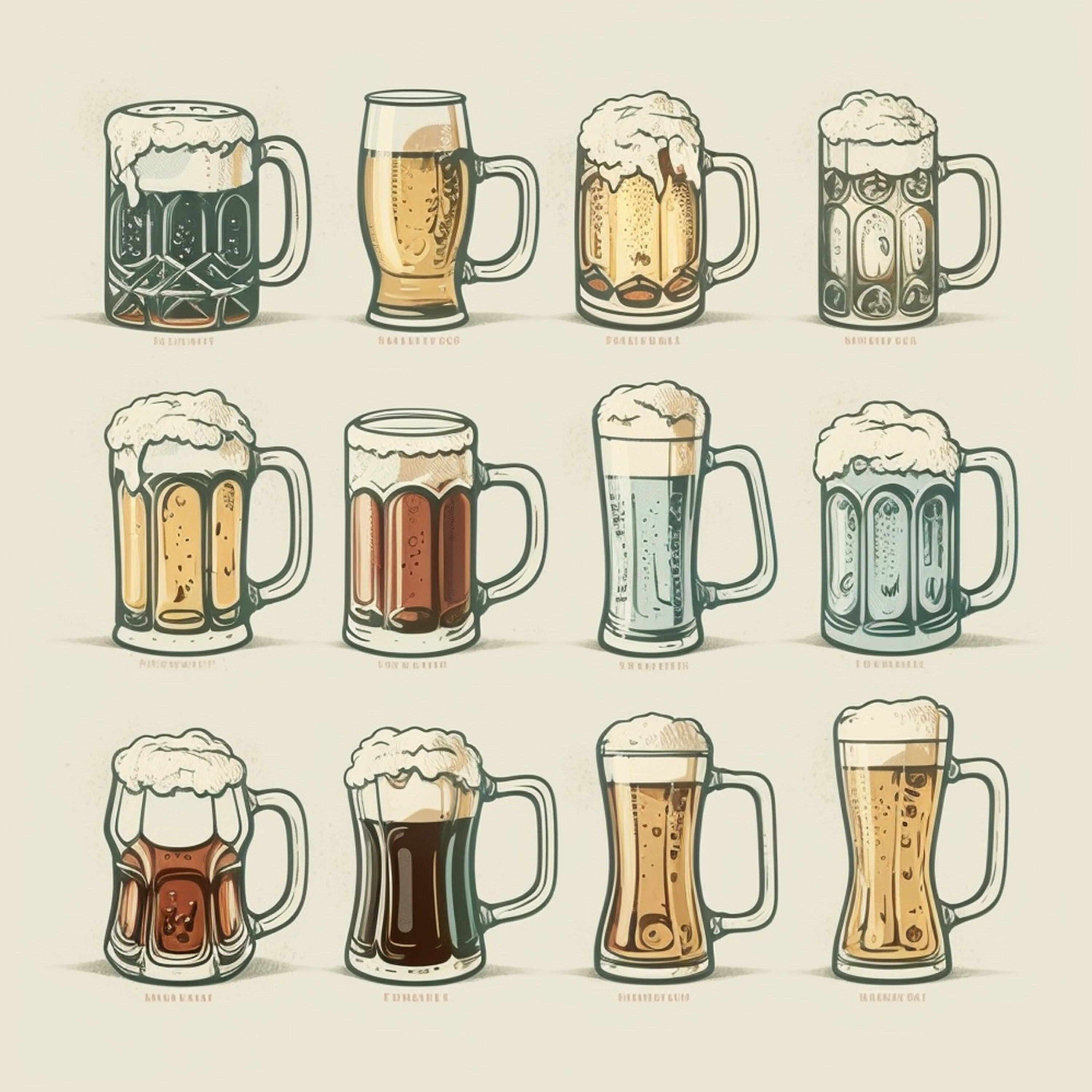 Beer SVG & PNG Instant Download for Digital Art and Vector Work - Etsy
