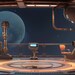 Space Station Desktop Background QHD and 4K in 16x9 & 32x9 ASPECT ...