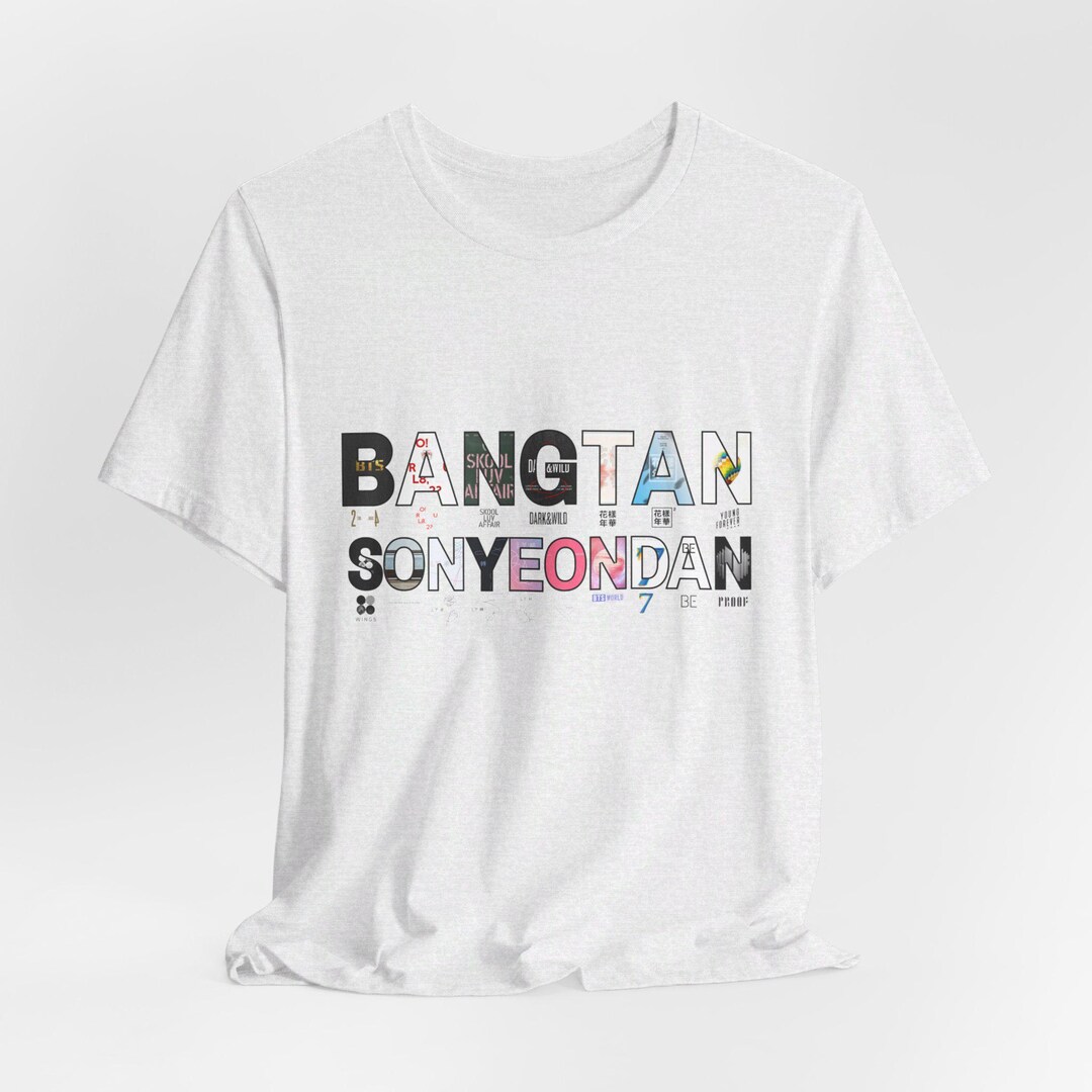 Bts Albums Shirt , Bts Discography Shirt, Bts Tee, BTS T-shirt, BTS ...