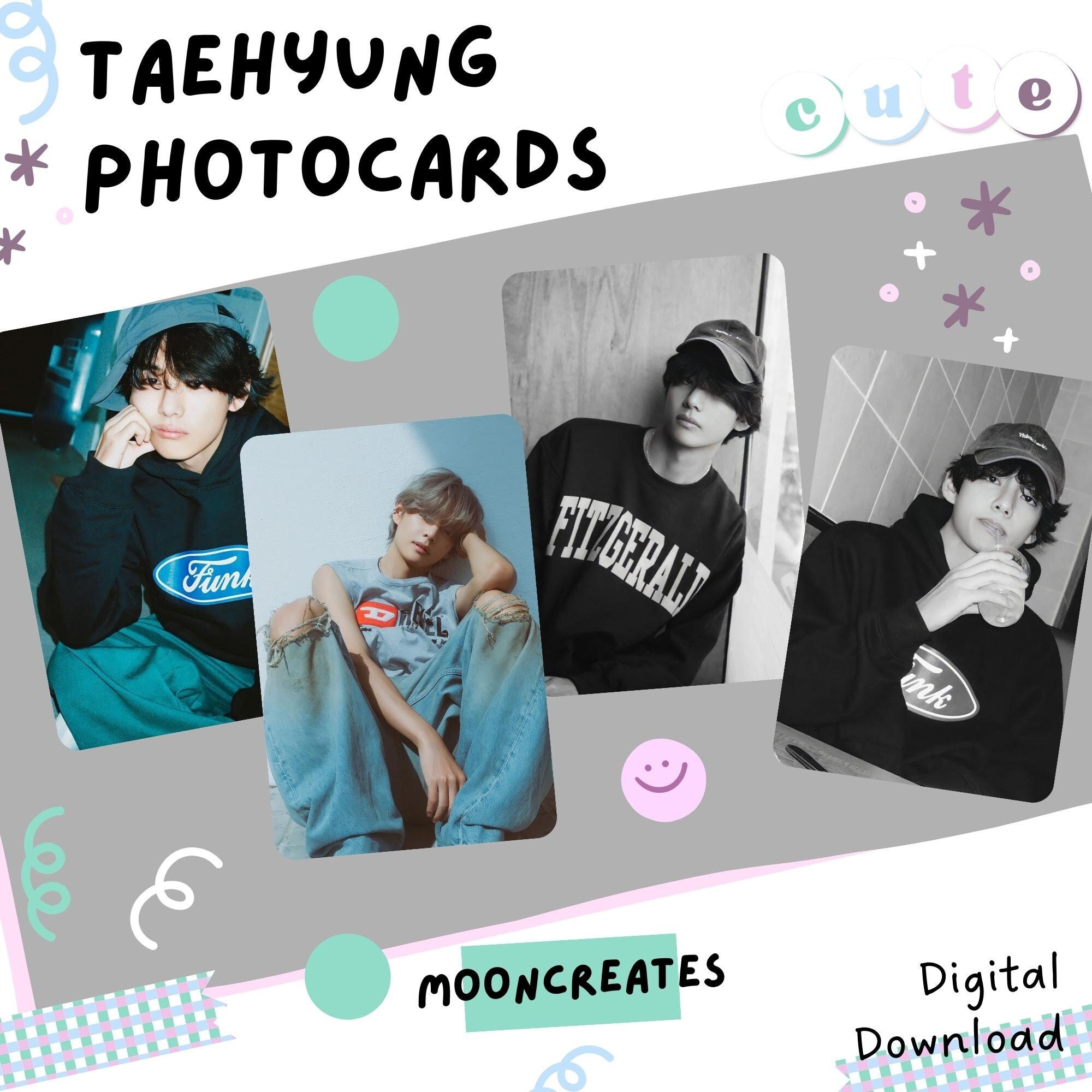 V BTS Photocards Taehyung, Bts Photos, Taehyung Photocard Prints, Bts V ...
