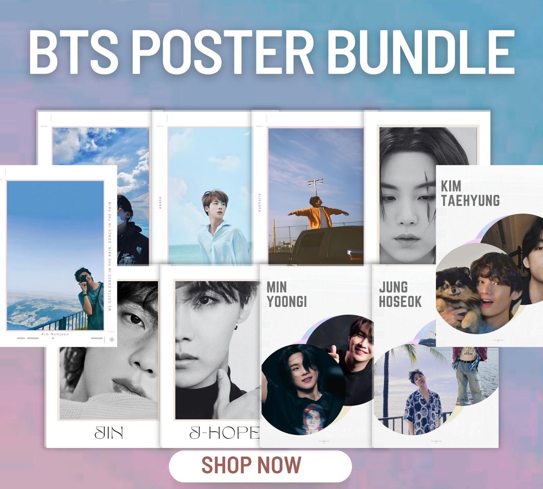 BTS Poster Bundle 3 Sets of 7, BTS Poster, Kpop Posters - Etsy