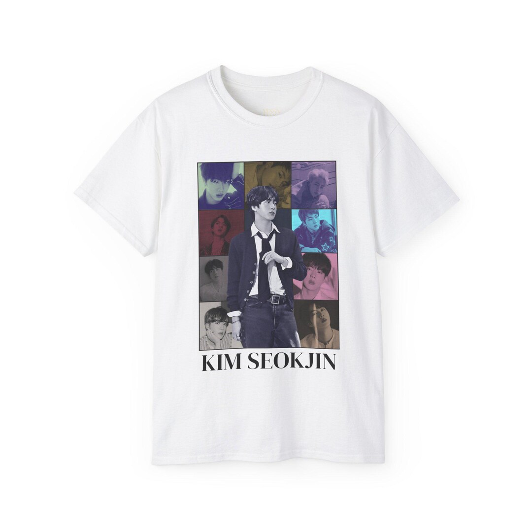 Bts Jin Eras T-shirt, Bts Jin T-shirt, Kpop Tee, Graphic Tee, Kpop ...