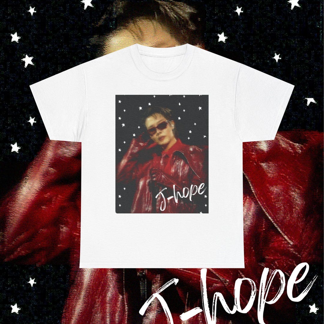 Jhope Tour Photo Inspired Unisex Tee, BTS Jhope Shirt, Hope On-the ...