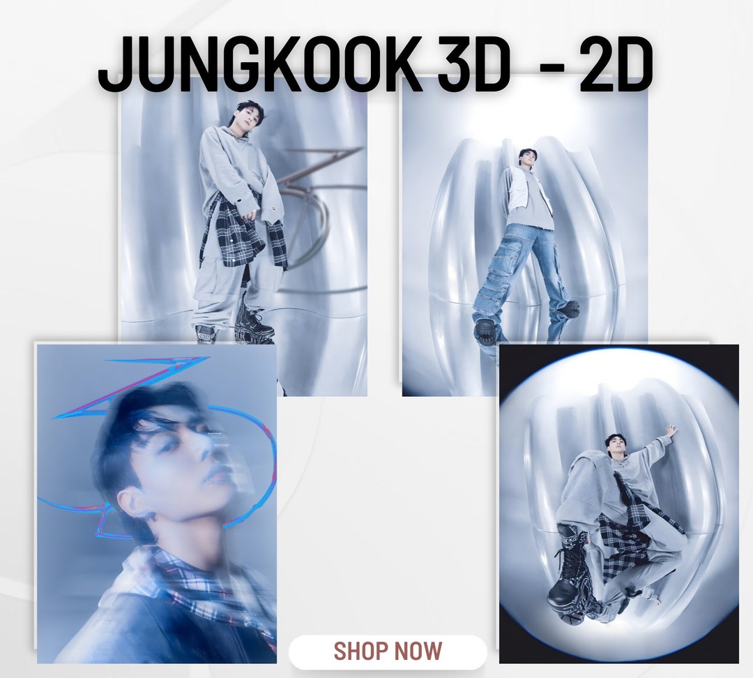 Mehr JungKook 3D-2D Jungkook Poster BTS Jungkook Poster - Etsy Schweiz