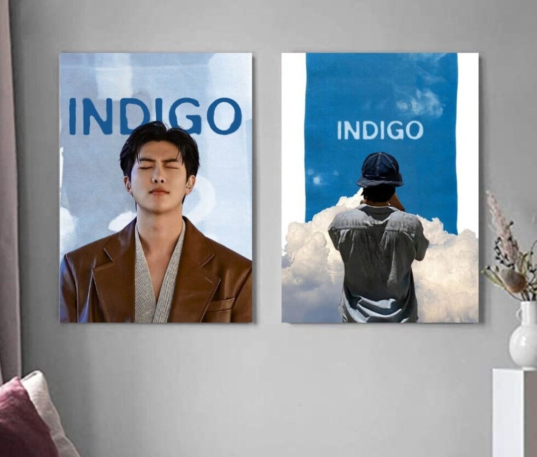 BTS RM Indigo Inspired Digital Poster Print, Instant Download, K-pop ...
