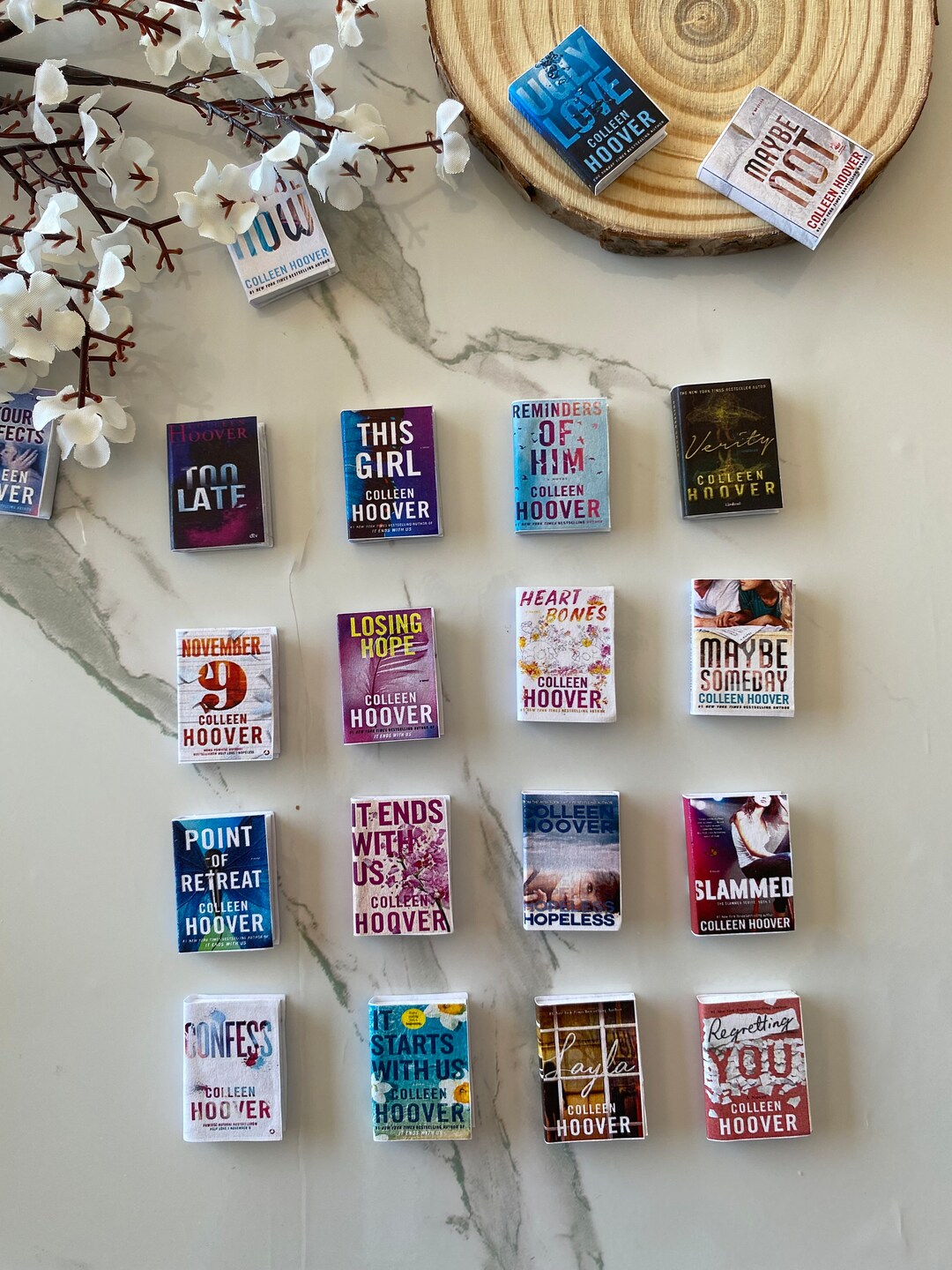 Colleen Hoover Mini Book Set - Etsy