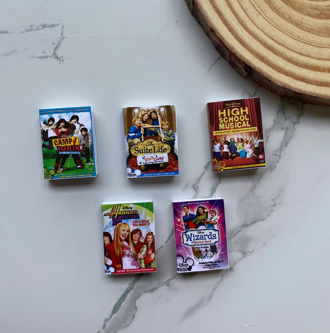 Miniature Disney Channel DVD Set | Nostalgic 2000s TV & Movie Minis for ...