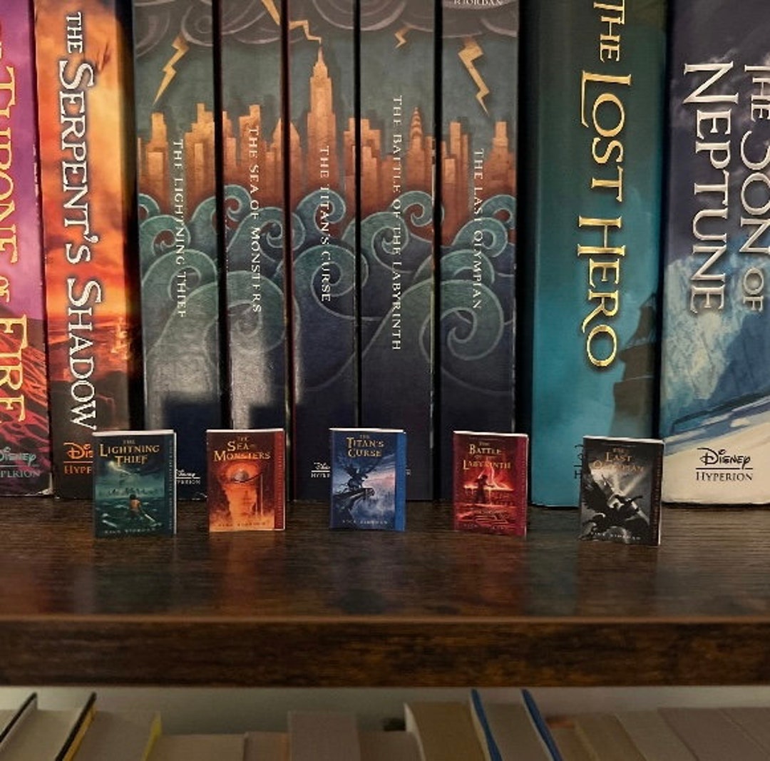 Percy Jackson Mini Book Set - Etsy