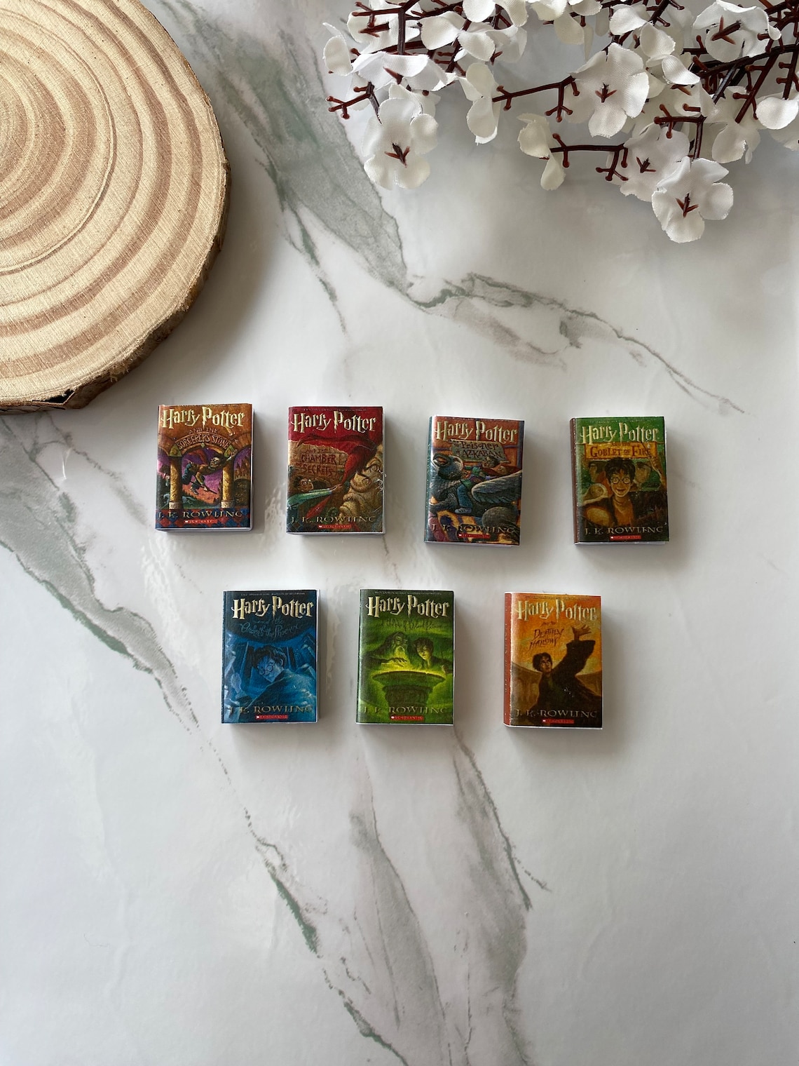 Harry Potter Mini Book Set - Etsy