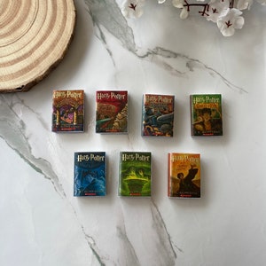 Harry Potter Mini Book Set - Etsy