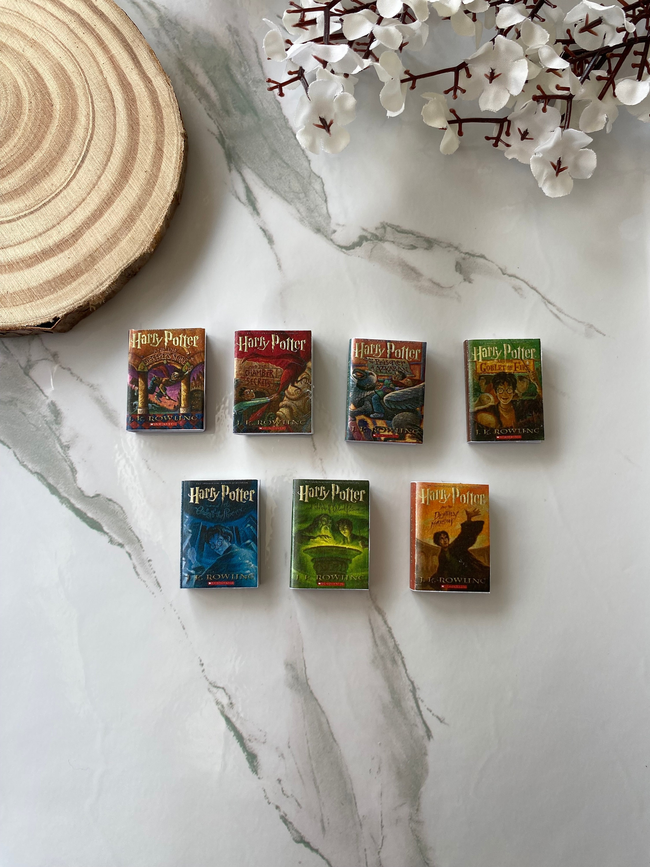Harry Potter Mini Book Set - Etsy