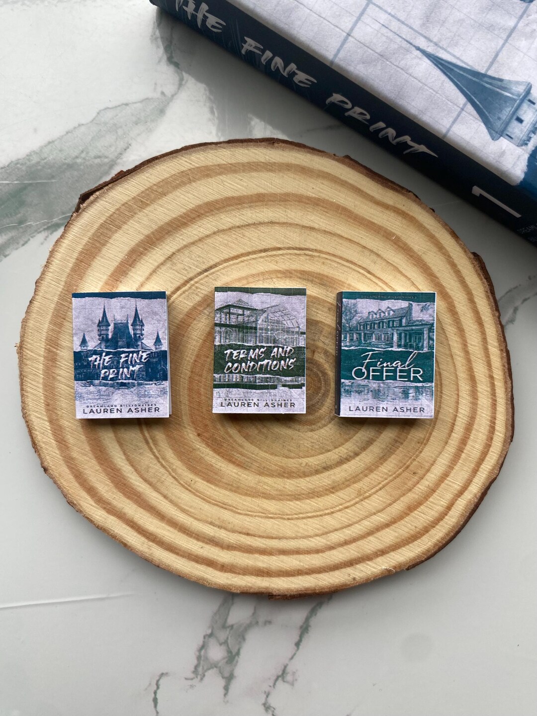 Dreamland Billionaires Mini Book Set - the Fine Print, Terms ...