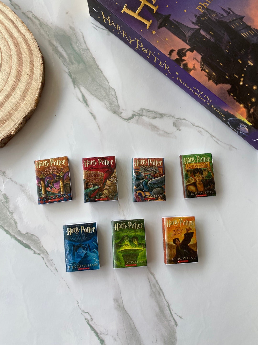 Harry Potter Mini Book Set - Etsy