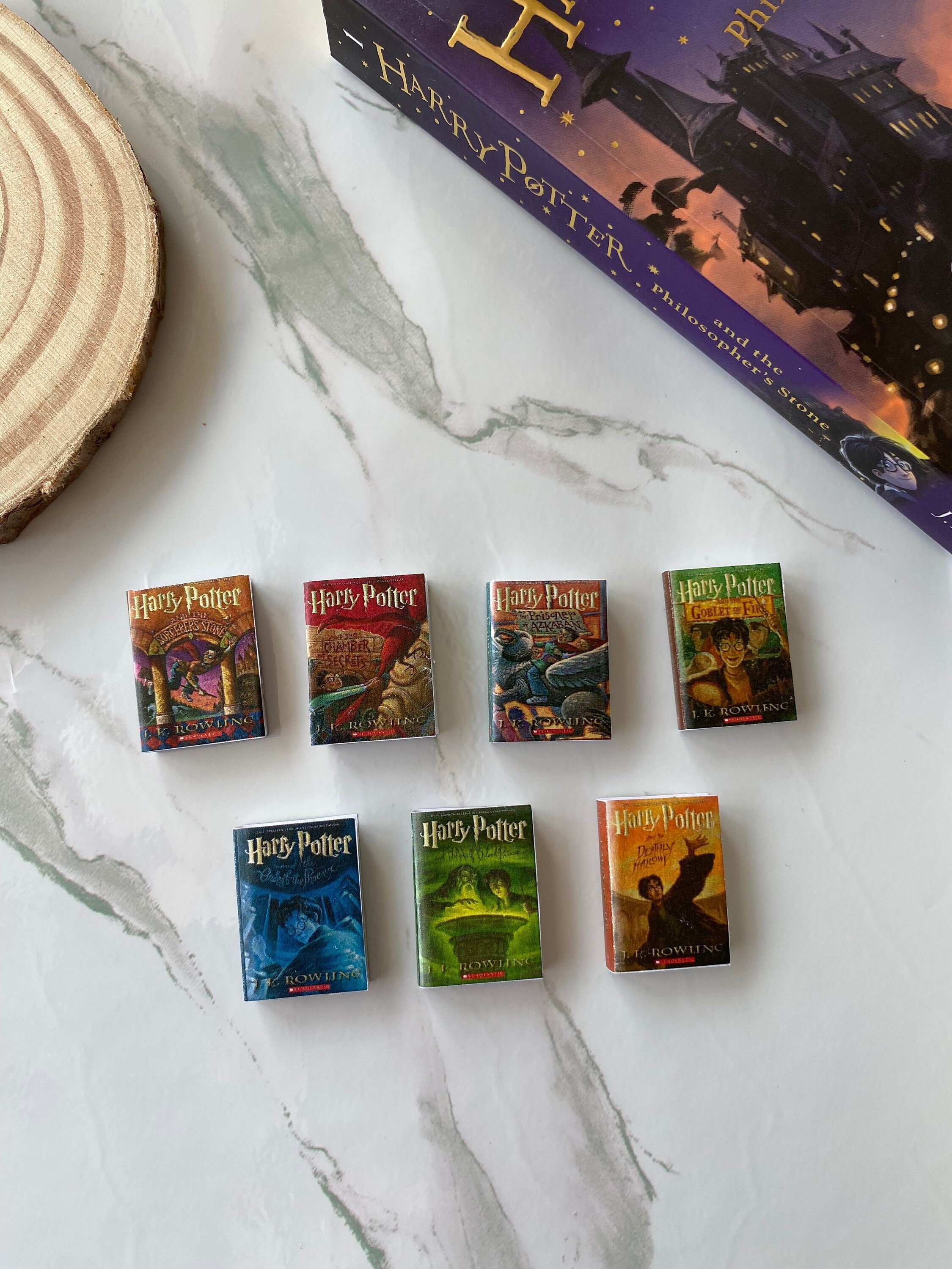 Harry Potter Mini Book Set - Etsy