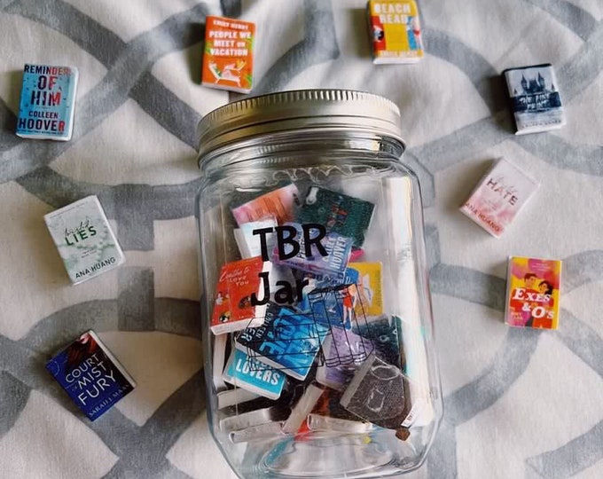 Mini Books for a TBR Jar or Mini Library HANDMADE CUSTOM - Etsy