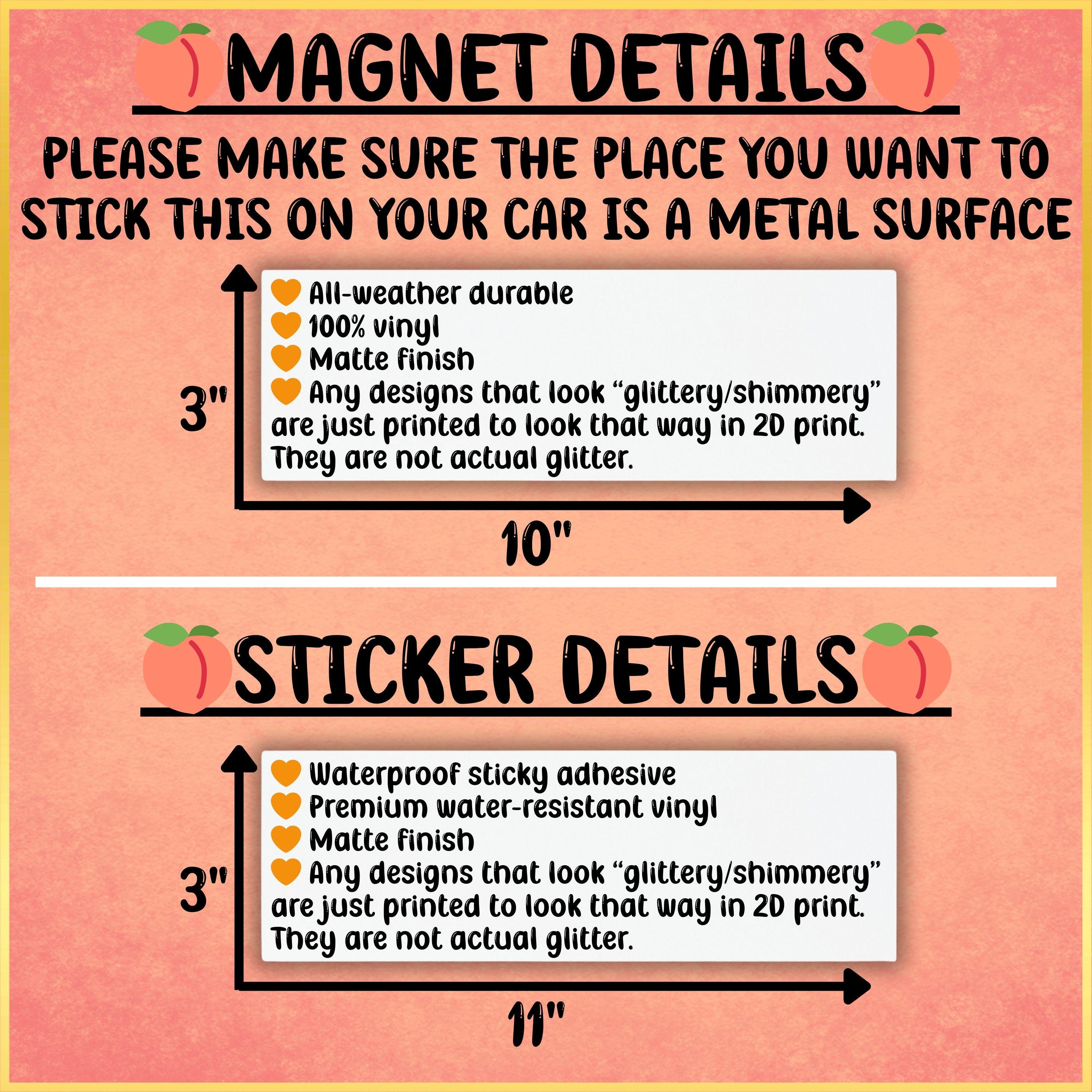 Unhinged Car Magnet, Inappropriate Bumper Sticker Gift, Funny Meme ...