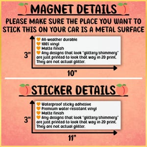 Car Magnet, Bumper Magnet, Car Gifts, Bumper Sticker, Funny Magnets ...