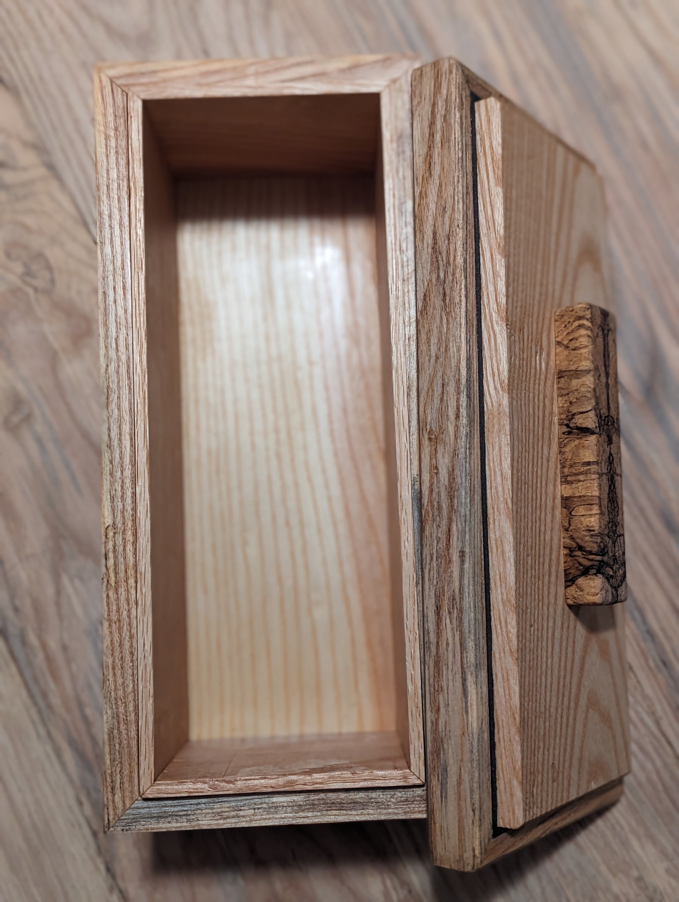 Large Spalted Ash Keepsake Box - Etsy