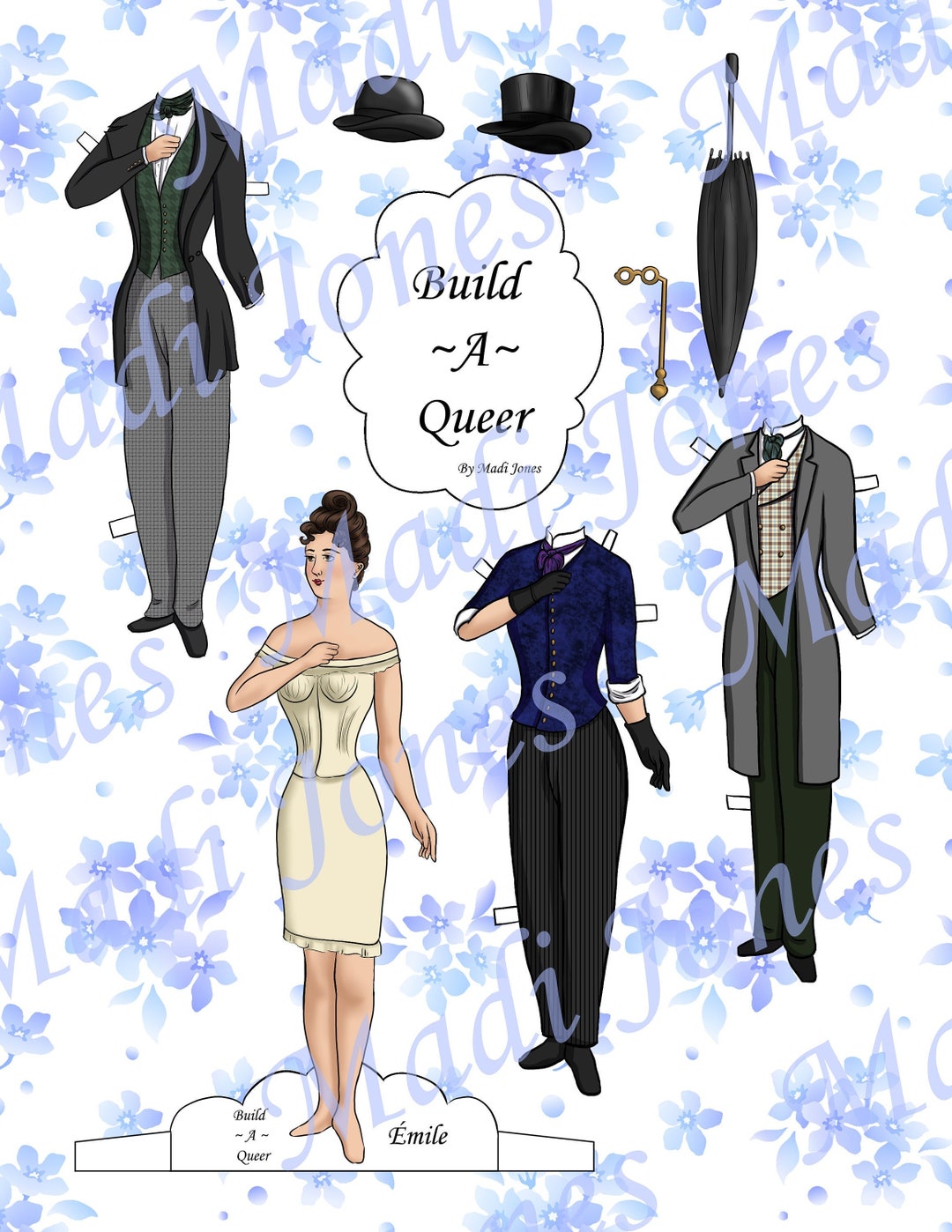 Build A Queer Paper Dolls - Etsy