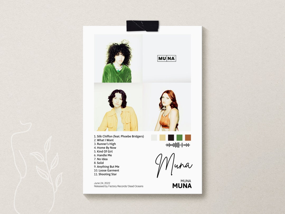 MUNA Wall Art Digital Download Muna Merch Muna Poster Lesbian Music ...