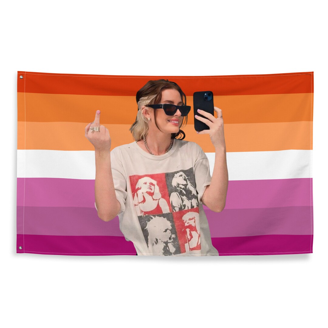 Cari Fletcher Flag, Lesbian Flag, Fletcher Art, Fletcher Merch, Funny ...