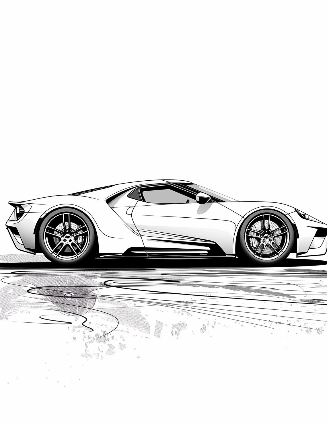 Race Car Coloring Pages Children Car Art Fast Car Drawings Car Themed ...