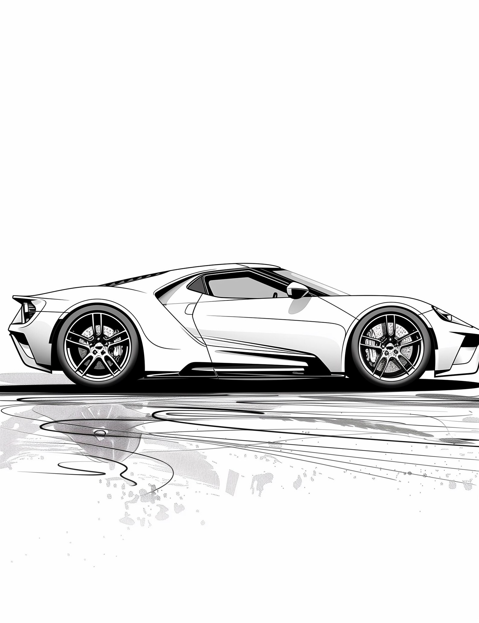 Race Car Coloring Pages Children Car Art Fast Car Drawings Car Themed ...