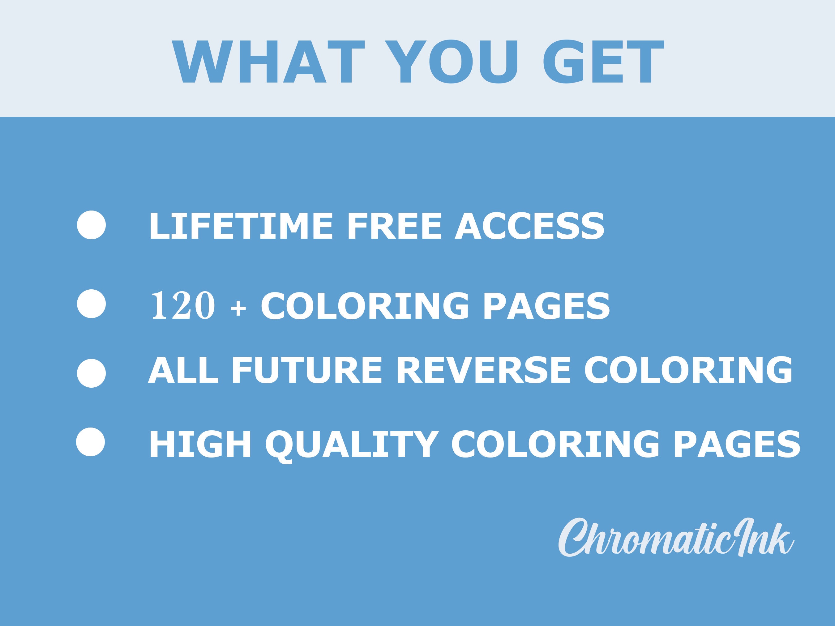 Reverse Coloring Book Relaxing & Mindful Coloring Experience Inverse ...