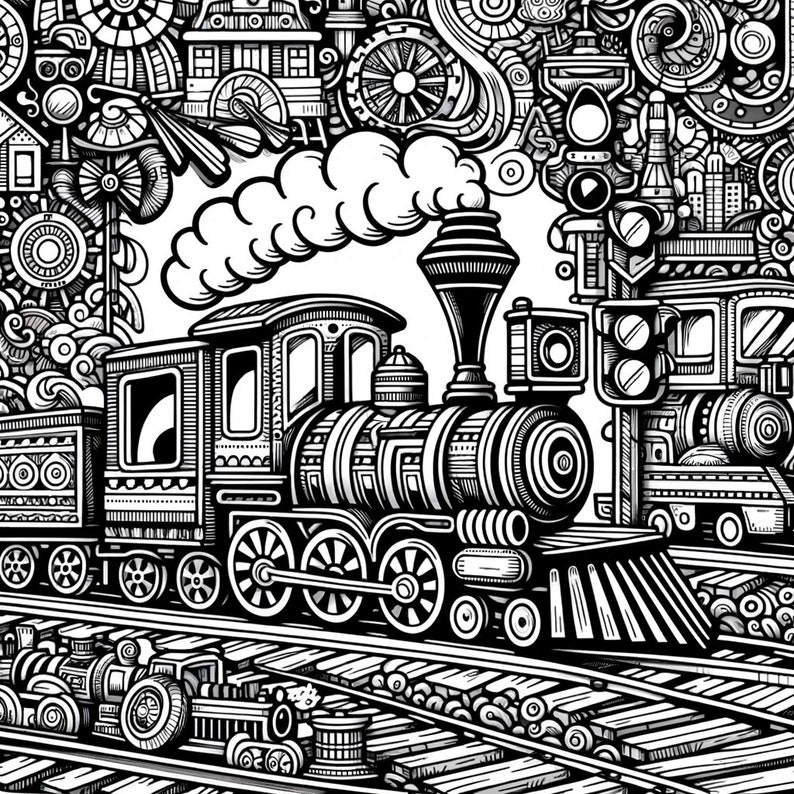 Intricate Doodle Art Patterns: Relaxing, Creative, and Mindful Coloring ...